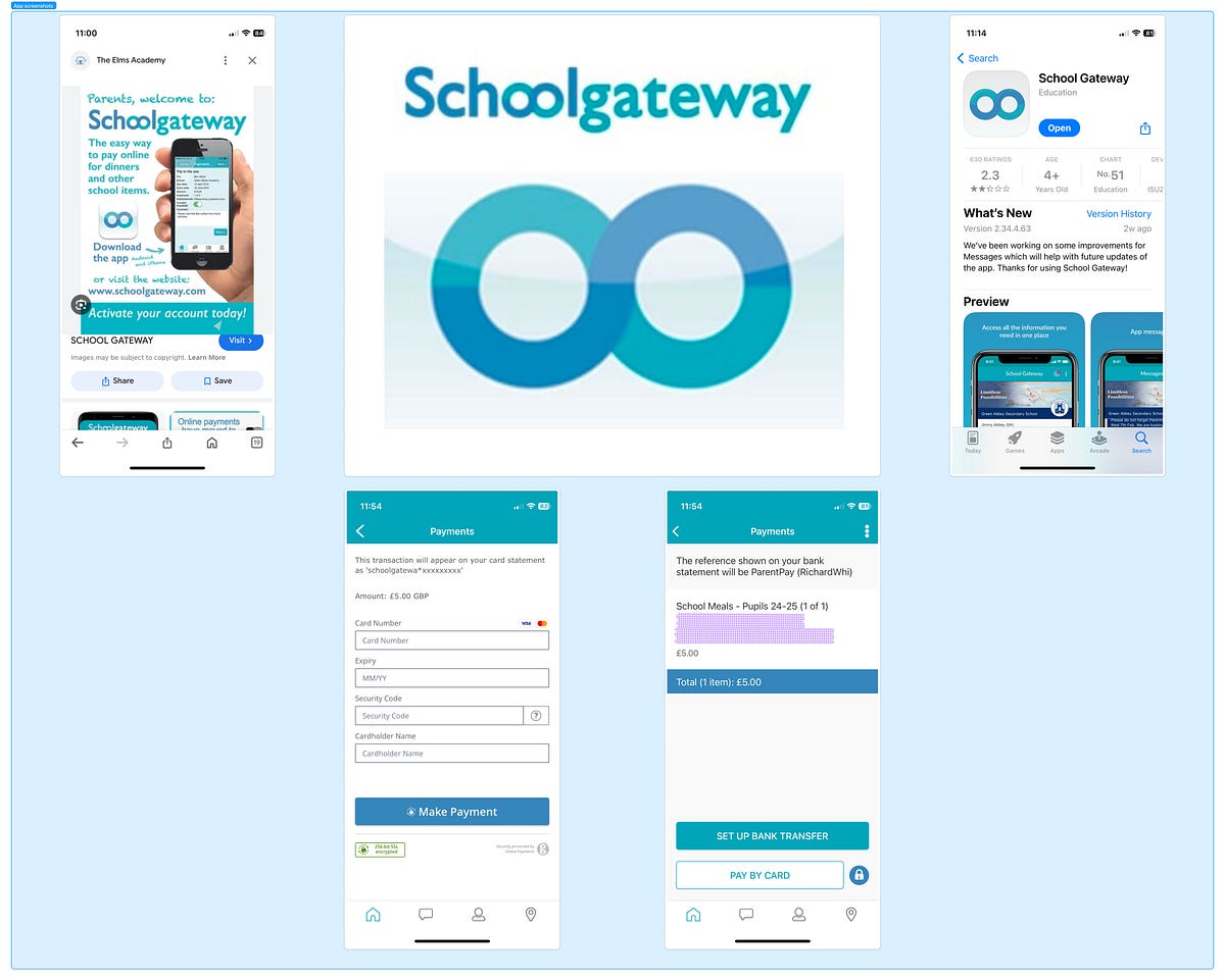 A UX design case study:. The School Gateway App | by Josie Smith | Medium