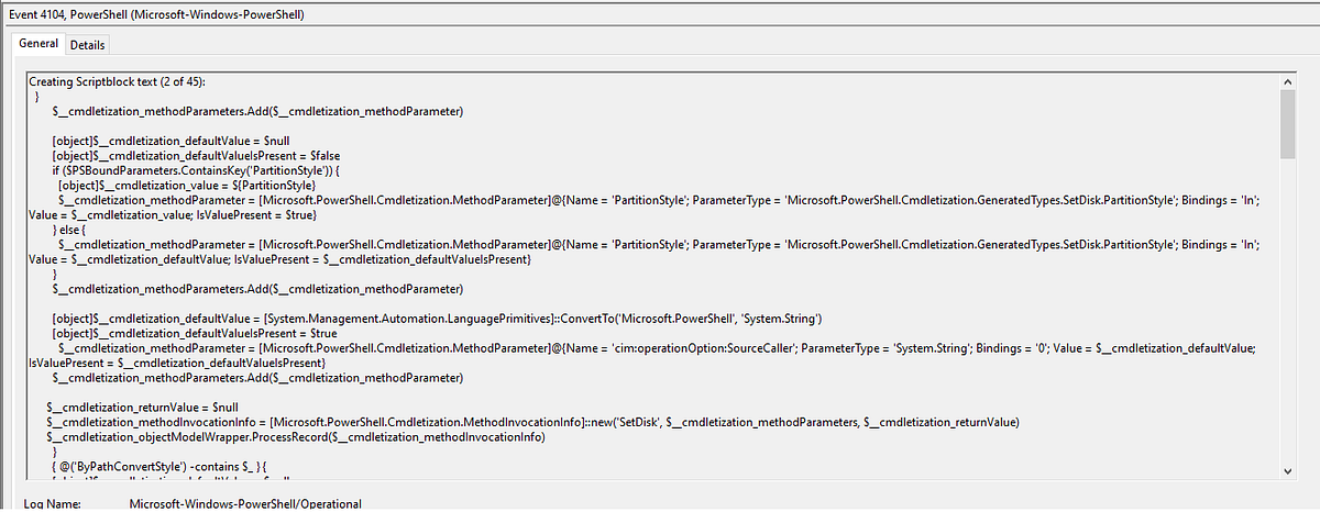 Extracting Powershell Scriptblock Data Easily Via Block Parser By Blueteamops Medium 2971