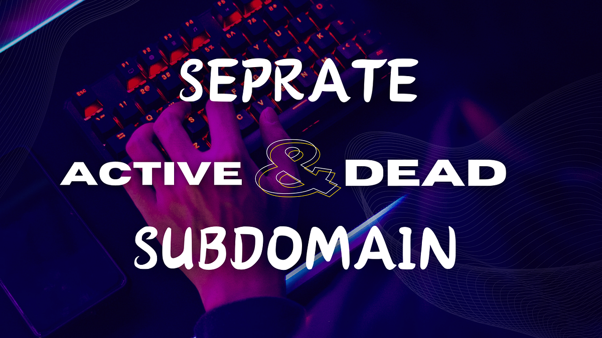 Seprate Active and Dead Subdomains part 4 | by Mr Abdullah | OSINT Team
