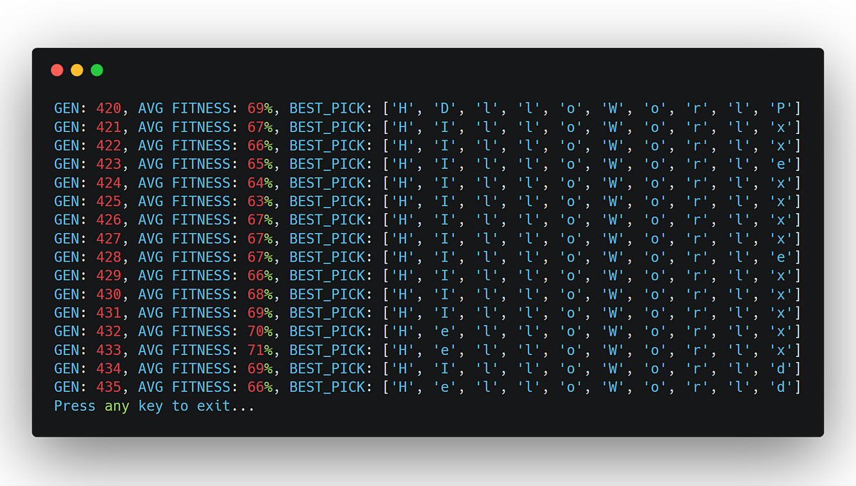 Simple Genetic Algorithms — Part 2 | by Josh Finley | Medium