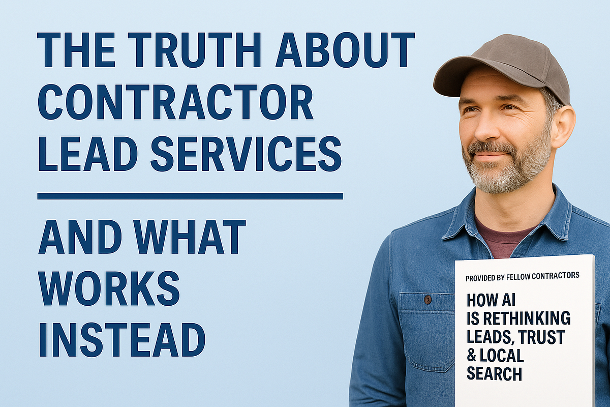 The Truth About Contractor Lead Services (And What Works Instead) | by ...