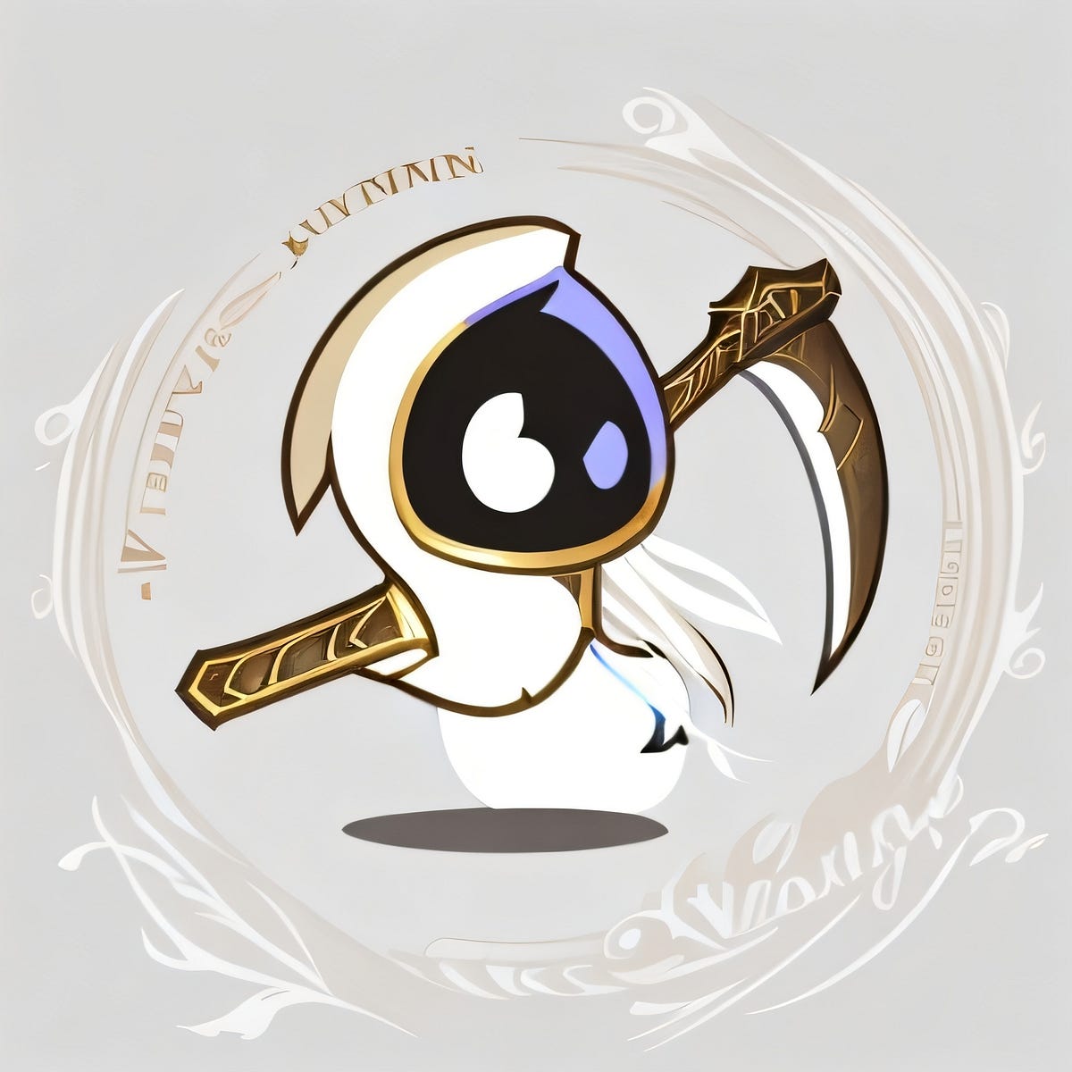 👻 Introducing The Grim Reaper Ghost Nft 👻 This Unique Nft Captures The Eerie And Mysterious