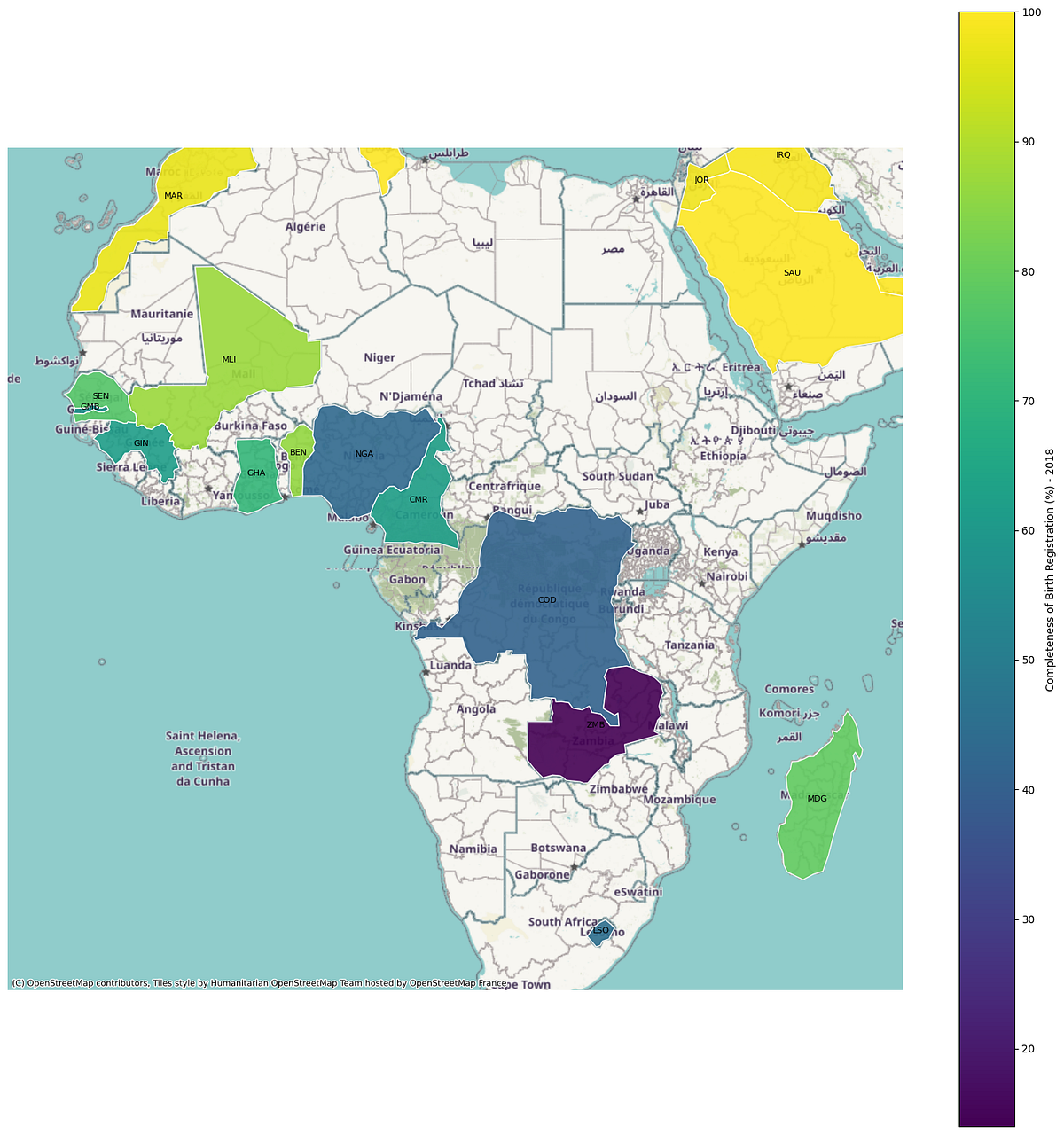 How to make visualization with Geospatial data in Python | by oliz0808 ...