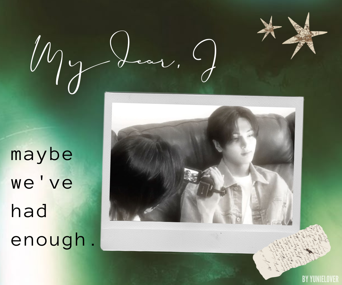 My dear, J. jaeyun’s writing in jongseong’s… | by bbaee | Jul, 2025 ...