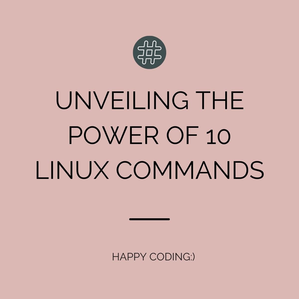 10 LINUX COMMAND. What is linux? | by SRISHTI AGARWAL | Aug, 2023 | Medium