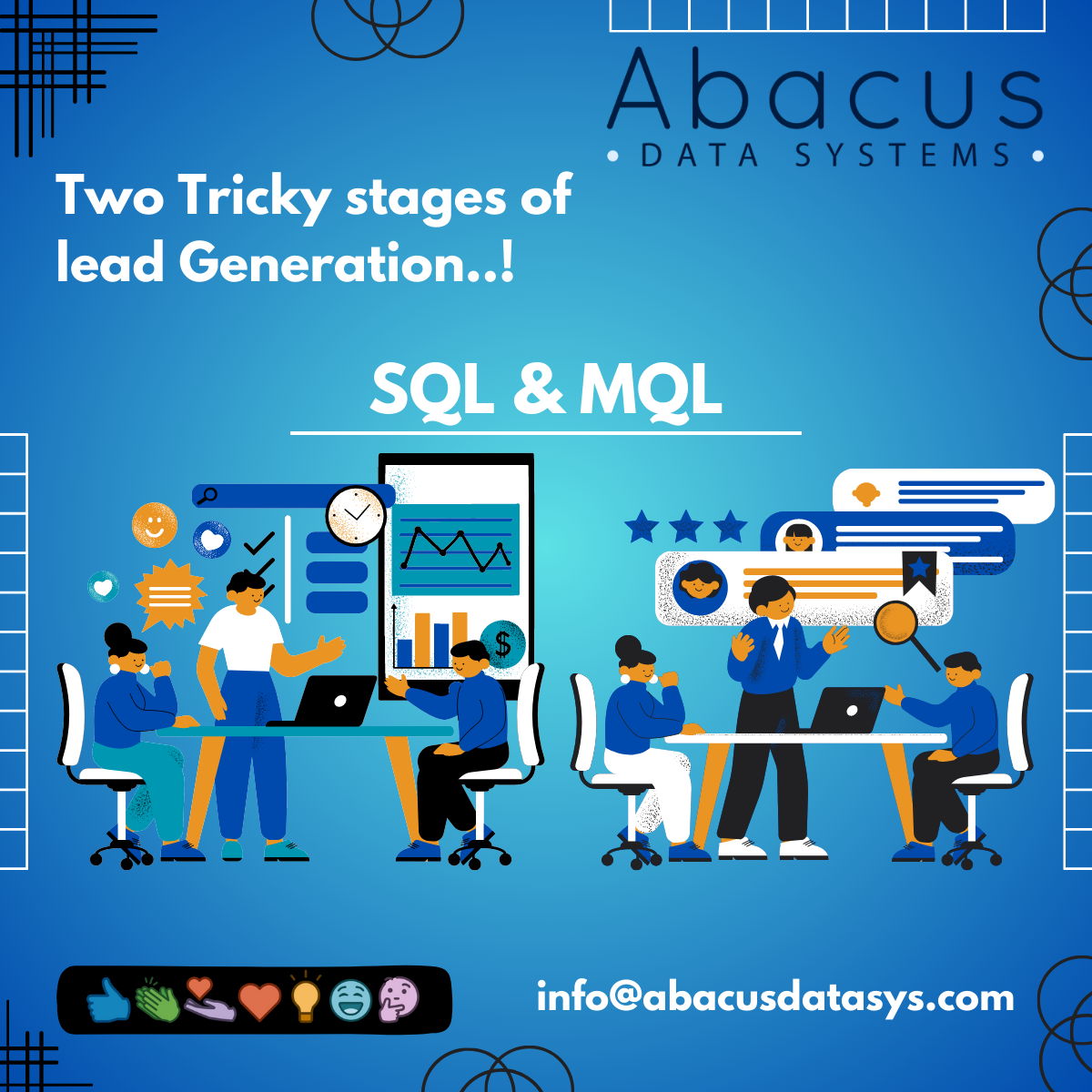 ⭕In Lead Generation, the terms SQL and MQL often refer to different ...