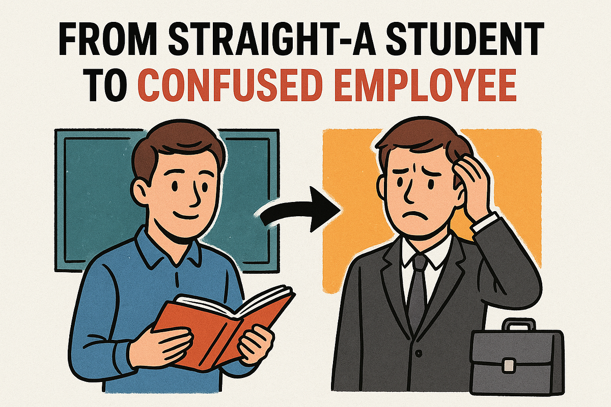 From Straight-A Student to Confused Employee: Why School Success Doesn ...