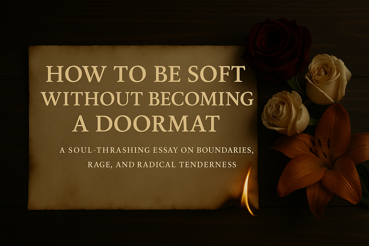 How to Be Soft Without Becoming a Doormat | by Gomanthie J | Women ...