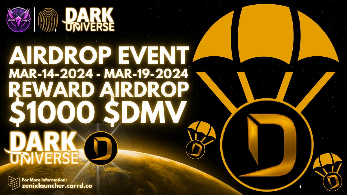Zenix Launcher — Event 🎁 | Airdrop Zenix Launcher X Dark Universe 🎉 ...