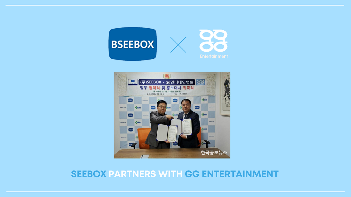 SEEBOX Partners with GG Entertainment | by BSEEBOX _ | BSEEBOX | Medium