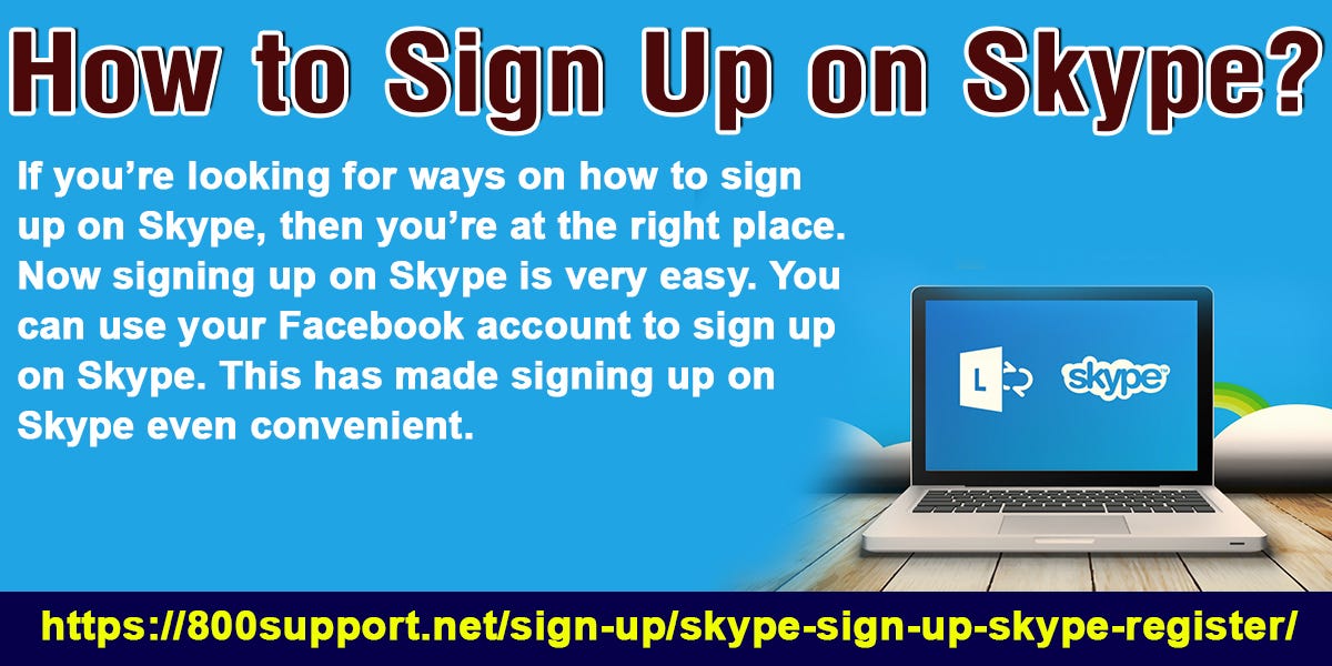 Skype Register New User