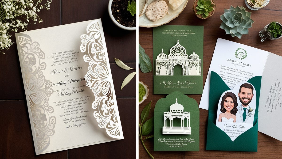 7 Unique Shadi Card Designs to Make Your Wedding Unforgettable | by ...