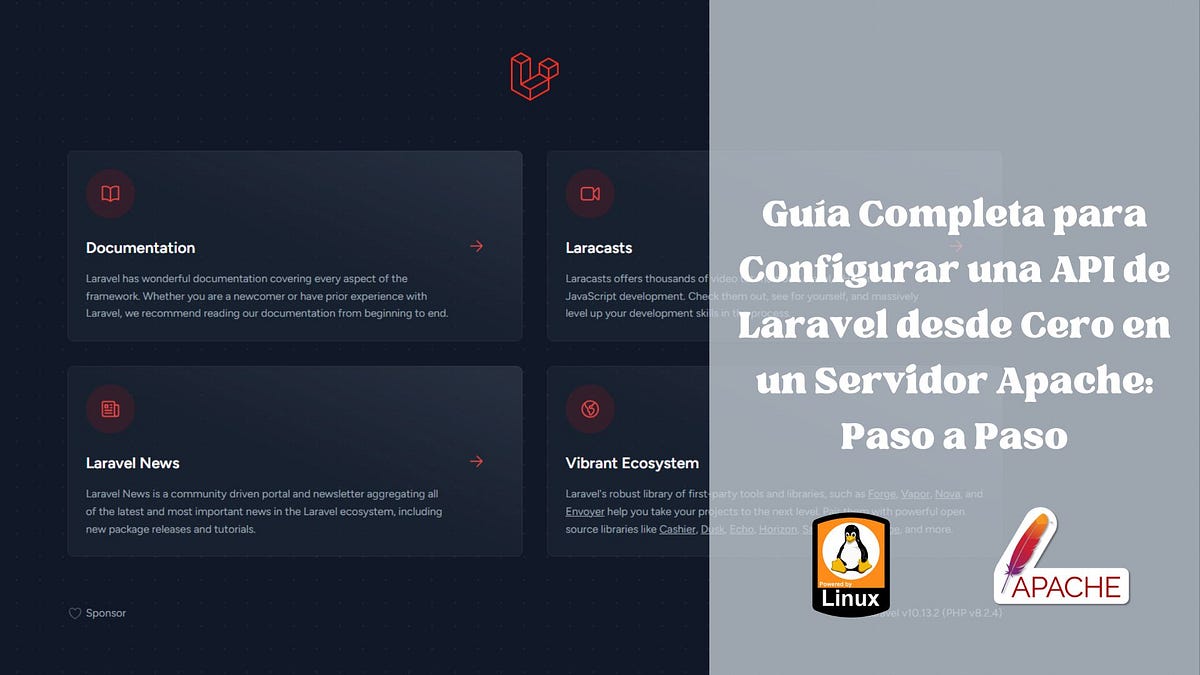 Guía Completa para Configurar una API de Laravel desde Cero en un Servidor Apache: Paso a Paso ...