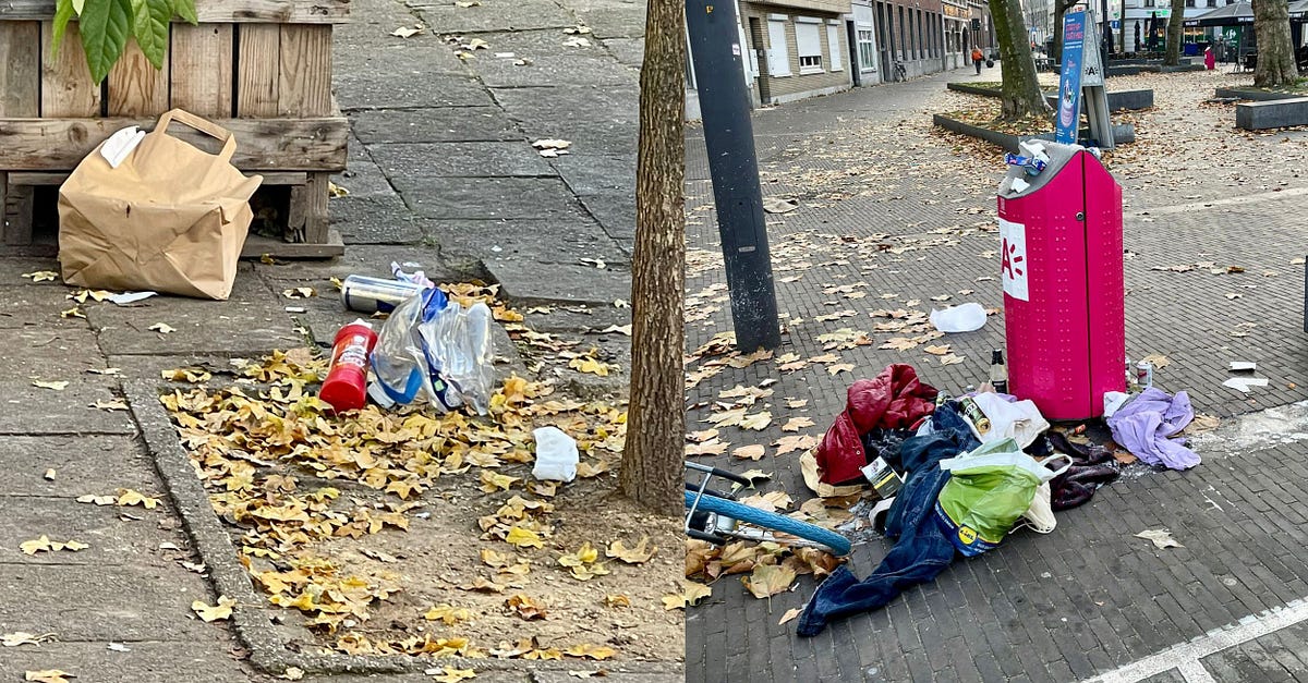 Antwerpen, uw bewoners zijn geen zwerfvuil | by Gunther Malin | Medium