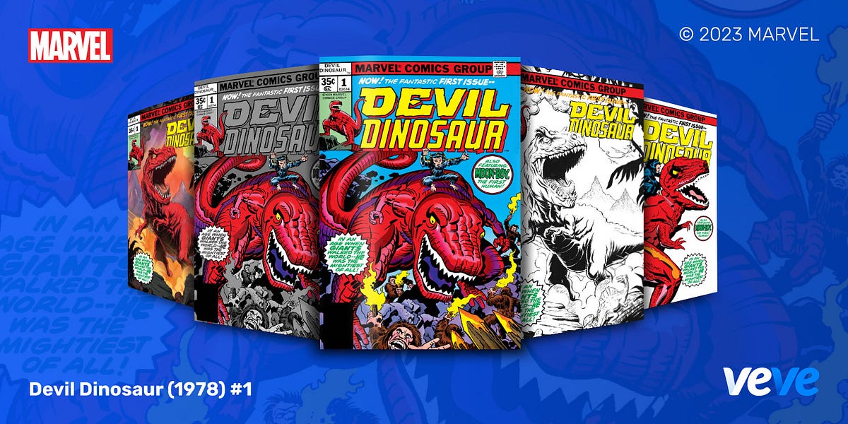 Marvel Digital Comics — Devil Dinosaur (1978) #1 | by VeVe Digital ...