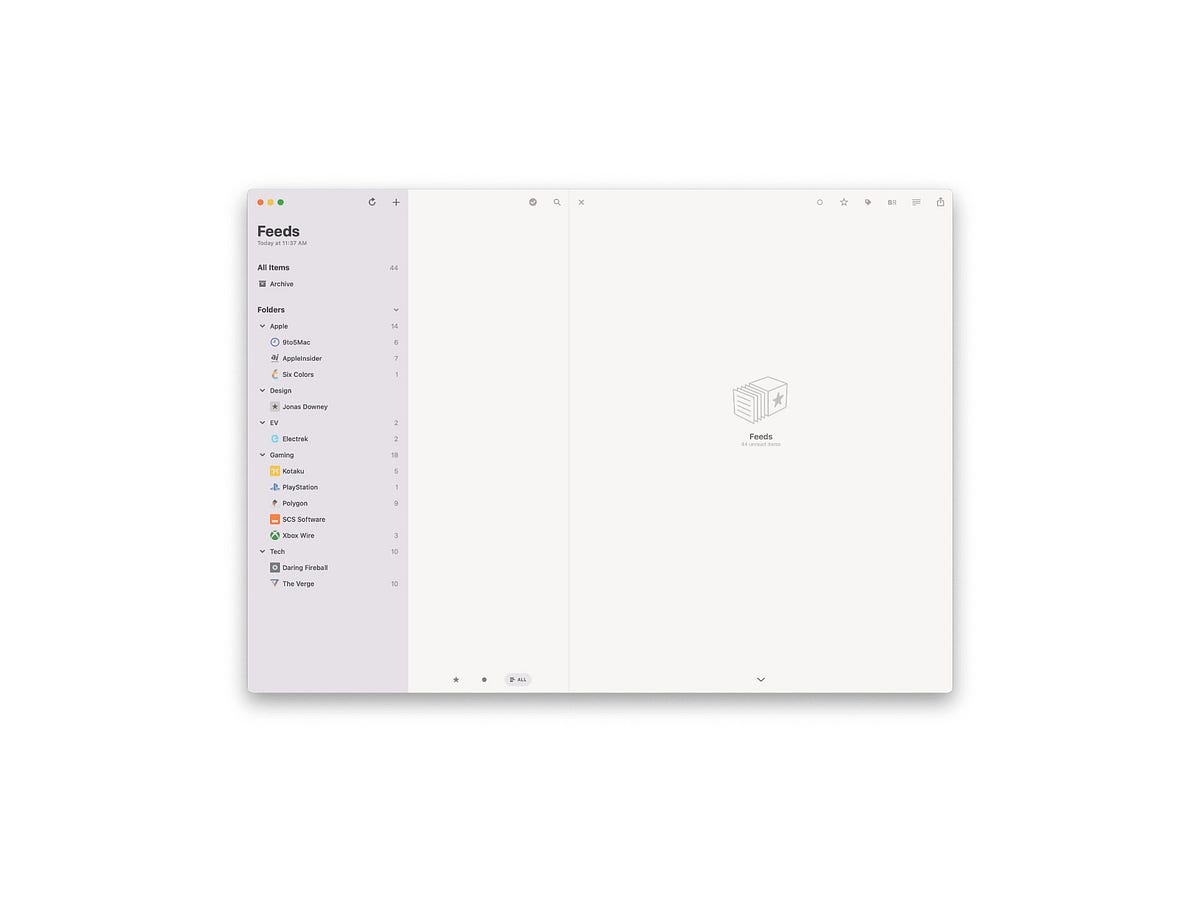 Reeder 5, Best News Reader for Mac. | by Clark | Mac O’Clock | Medium