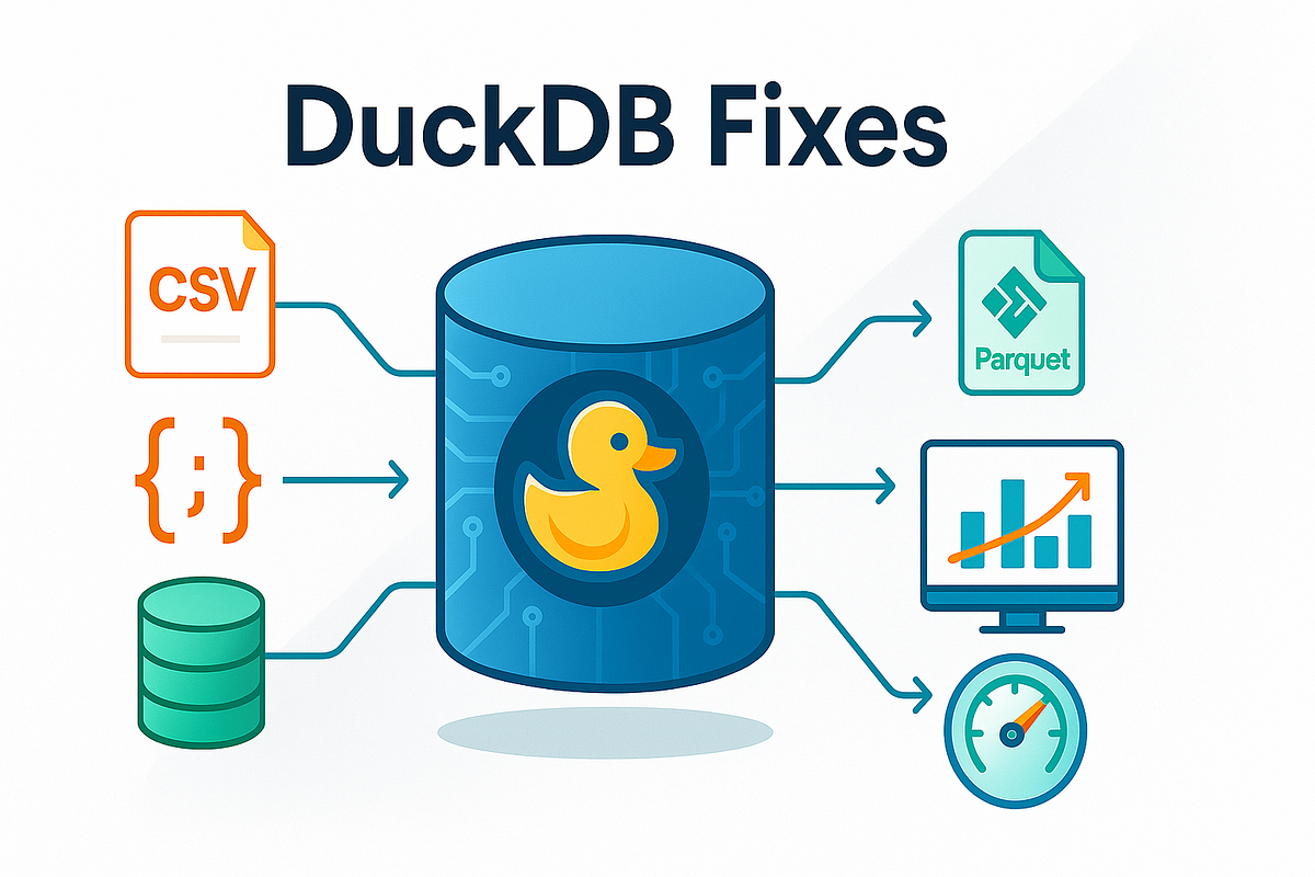 10 DuckDB Fixes That Supercharged My Queries | by Bhagya Rana | Medium