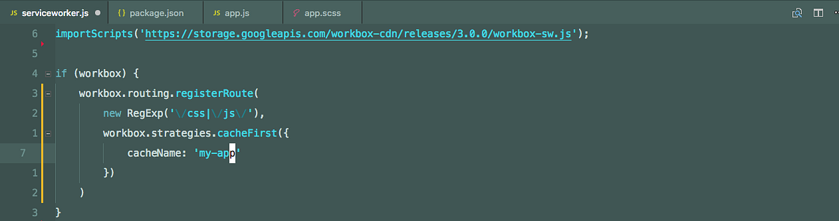 A basic service worker with Workbox | by Stefan Ledin | Medium