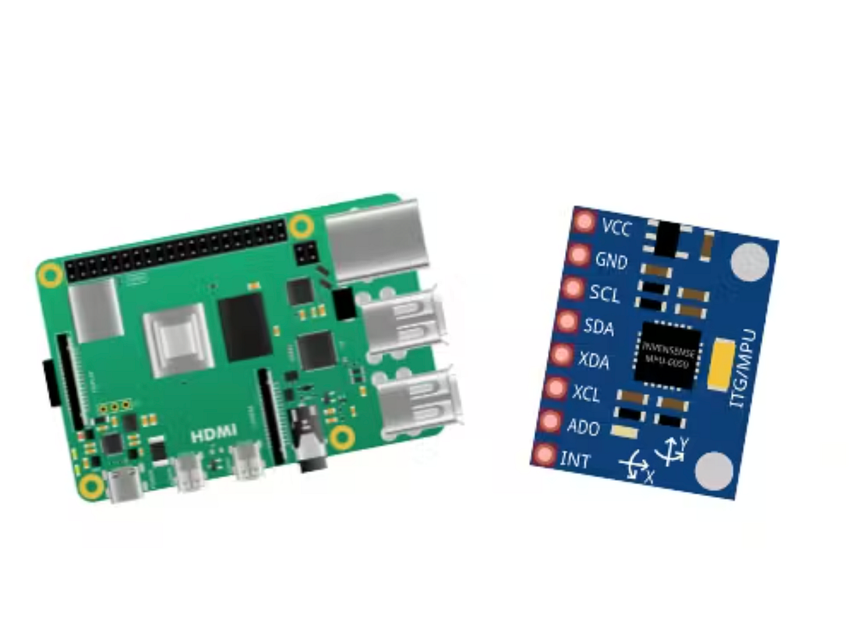 How to use the MPU6050 with the Raspberry Pi 4 | by Shilleh | Medium