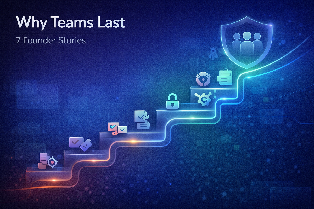 7 Founder Stories That Reveal Why Teams Last | by Velorum | Jan, 2026 ...