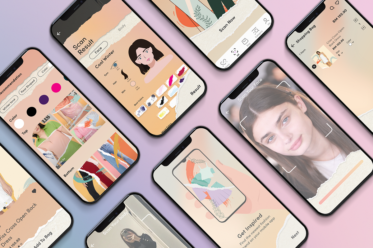 UI/UX Case Study: Pomelo Fashion App | by Keziamassie | Medium