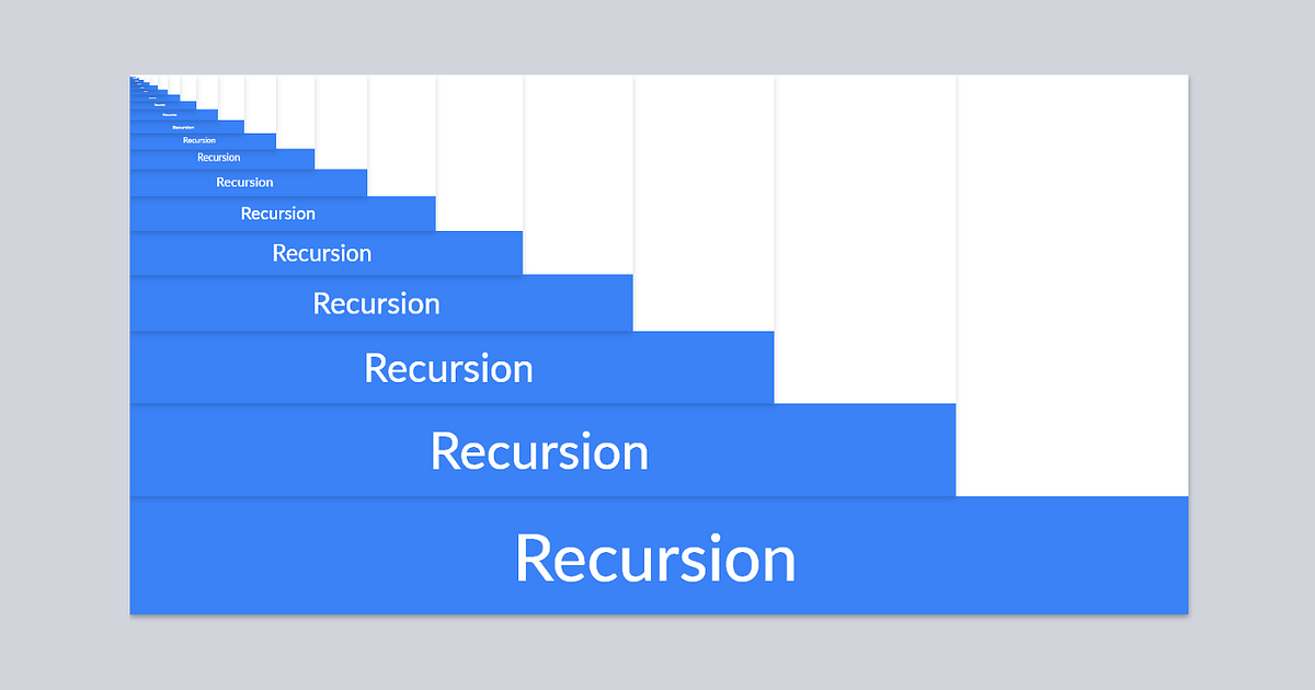Recursion[[[[]]]]. Recursion is a very important concept… | by Youssef Abid | Medium