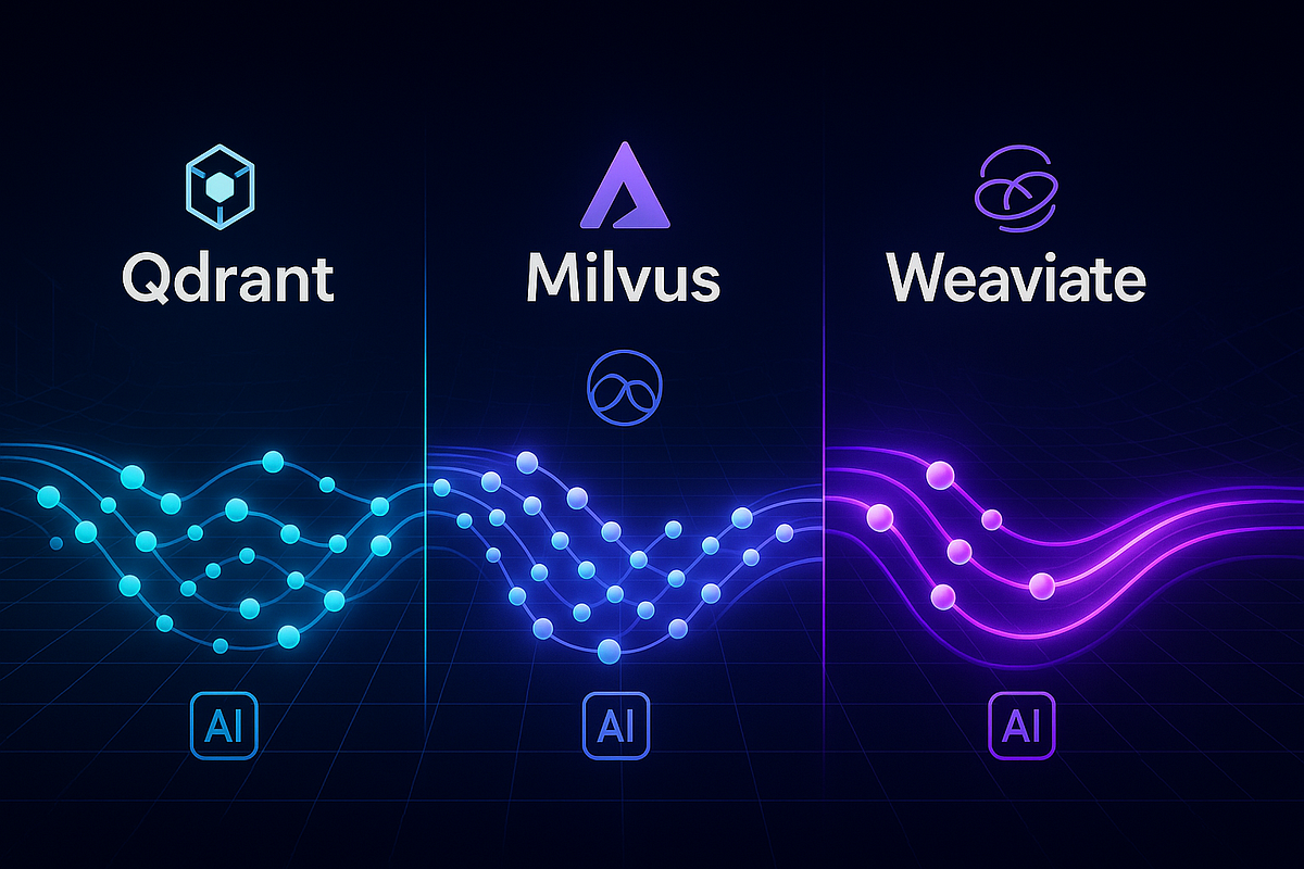 Vector DBs, Decoded: Qdrant vs Milvus vs Weaviate | by Nikulsinh Rajput ...