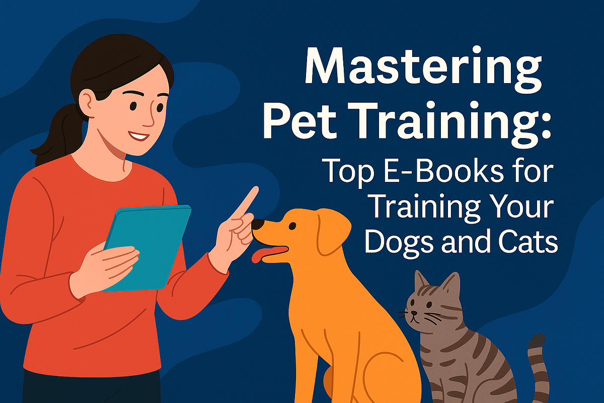 🐾 Mastering Pet Training: Top E-Books for Training Your Dogs and Cats ...