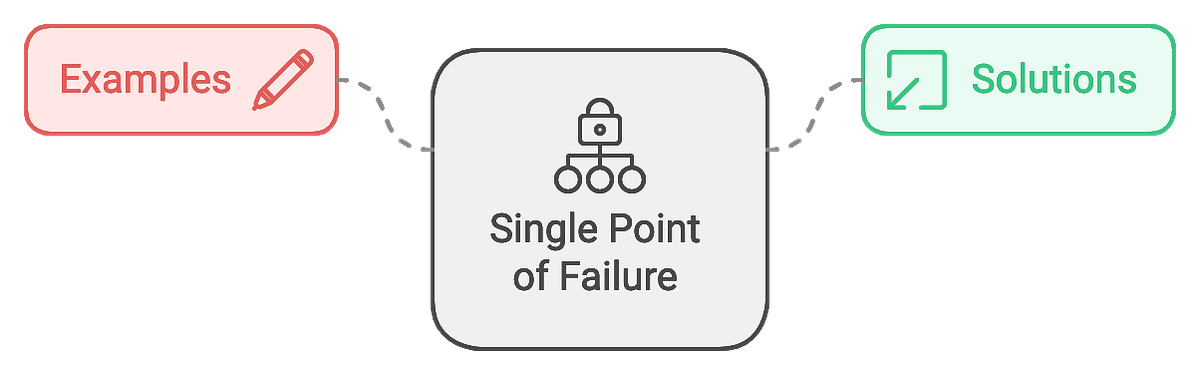 What is Single Point of Failures? How can identify and avoid ? | by Şerifhan Işıklı | Medium
