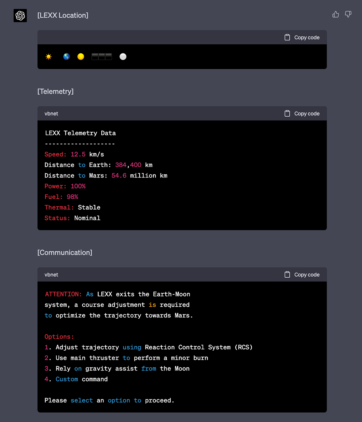 Space Probe Simulator. Here’s a prompt that you can use to… | by Radio ...
