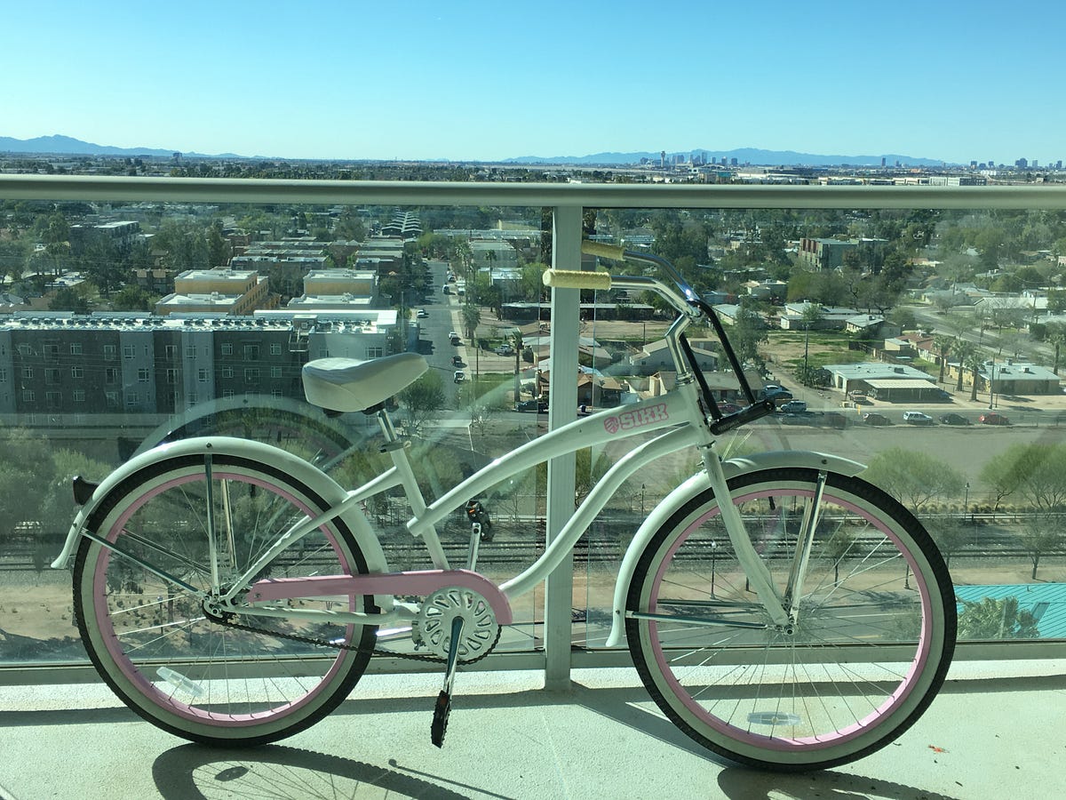Riding on a Pink Bicycle. I own a pink bicycle. It’s a beach… | by ...