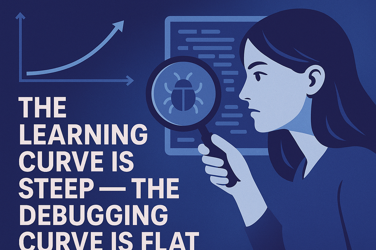 The Learning Curve Is Steep — The Debugging Curve Is Flat | by Abhinav ...