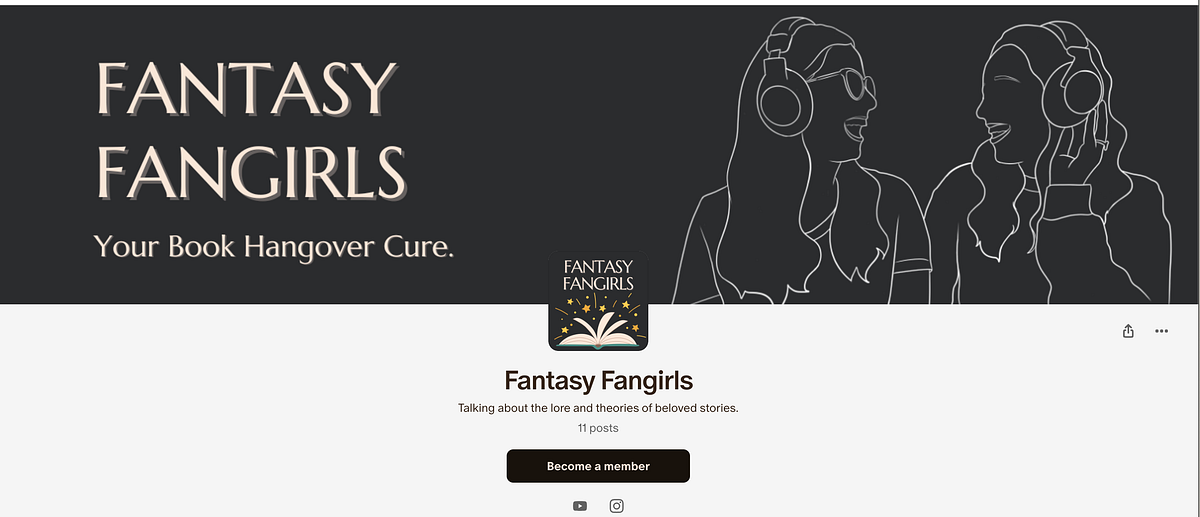 Unveiling the Social Media Spell: Fantasy Fangirls Podcast’s Community ...