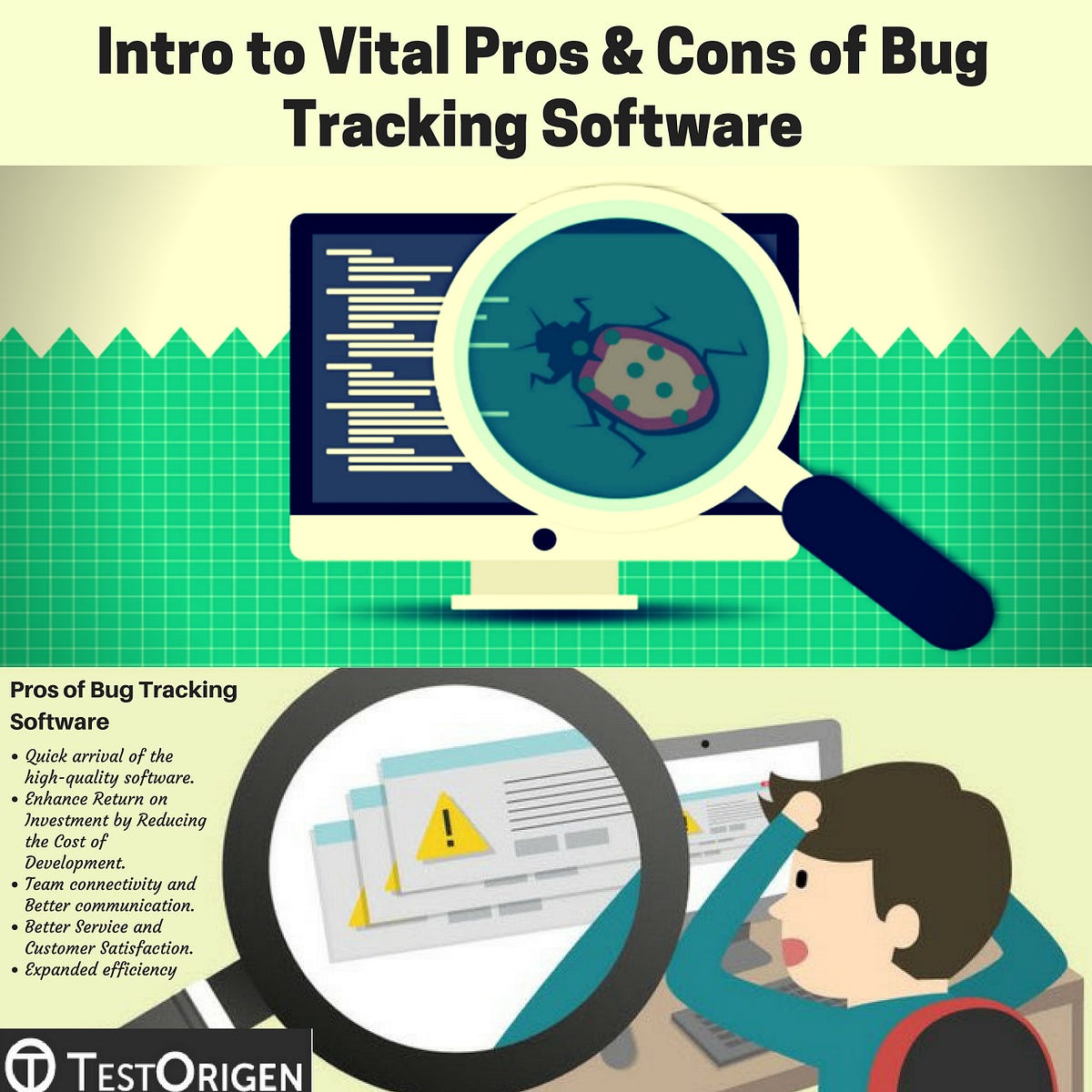 Intro to Vital Pros & Cons of Bug Tracking Software | by TestOrigen ...
