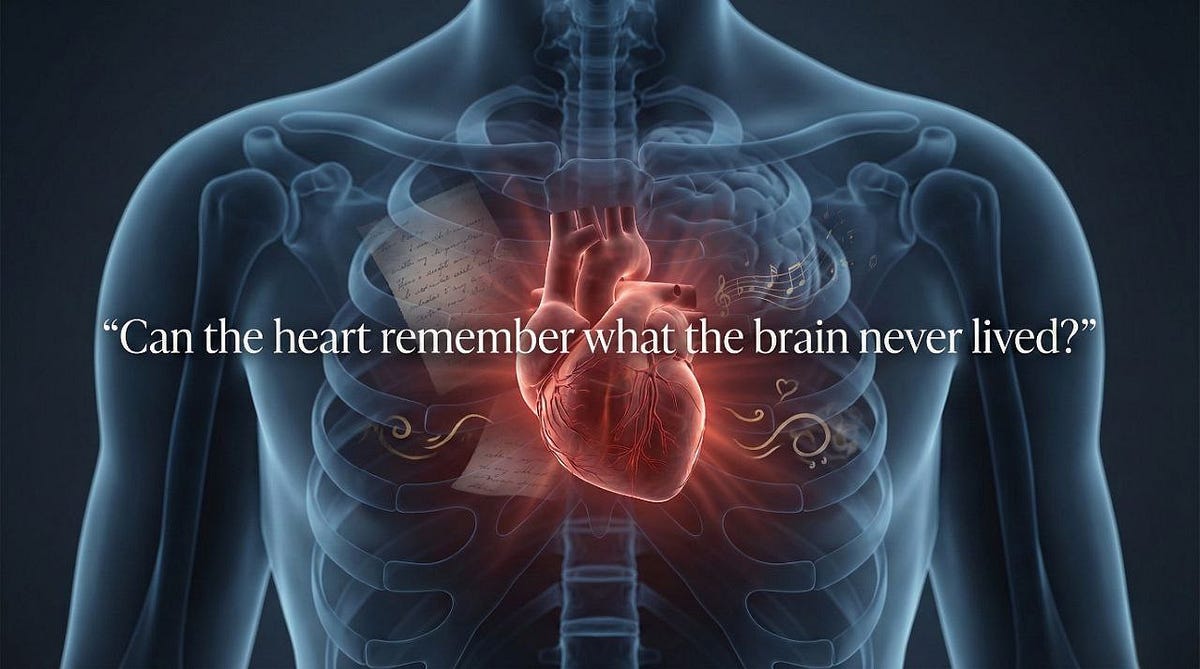 Can the heart remember what the brain never lived? | by SindhuVykunta ...