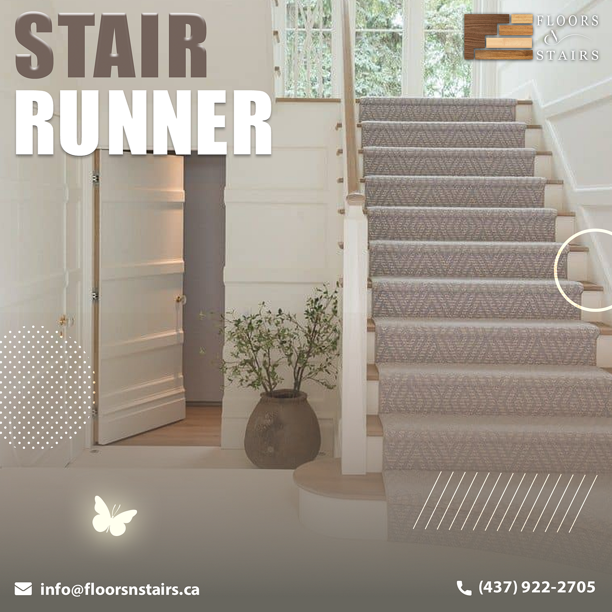 Stair Runner Carpet - Floor N Stair CA - Medium