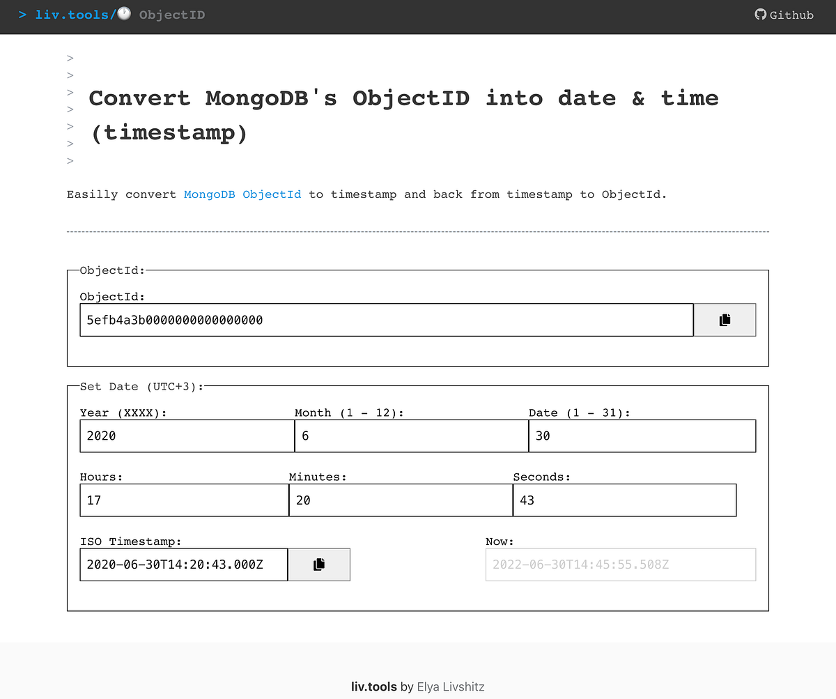 MongoDB Pro Hint — Use ObjectID as Timestamp | by Elya Livshitz | Medium