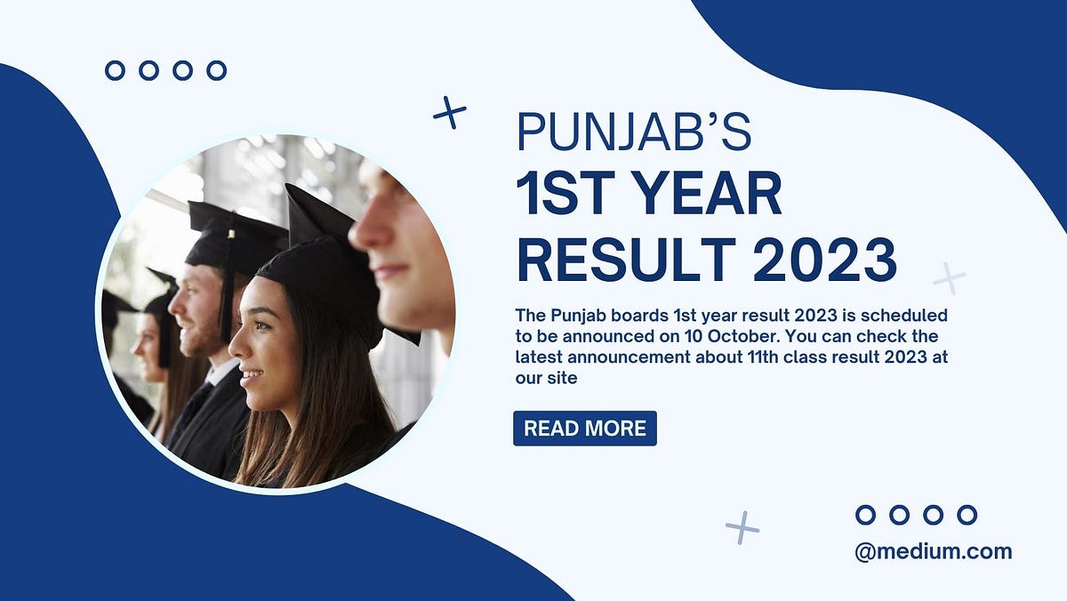 Announcement of 1st Year Result 2023 by Punjab Boards: | by Helena ...
