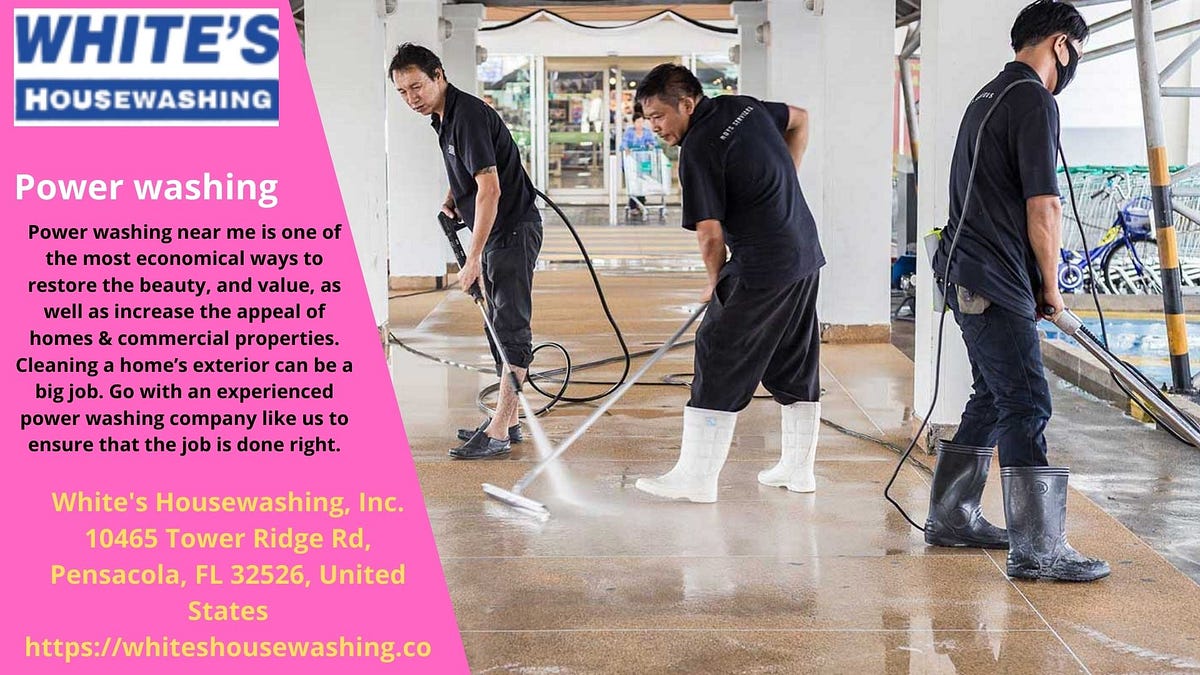 Power washing - Whitehouse - Medium