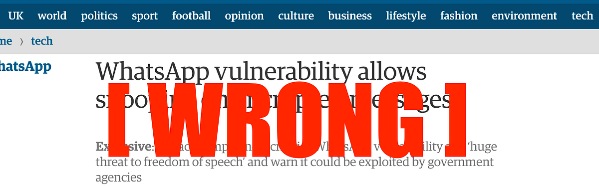 Despondency is how surveillance will win | by Alec Muffett | Medium