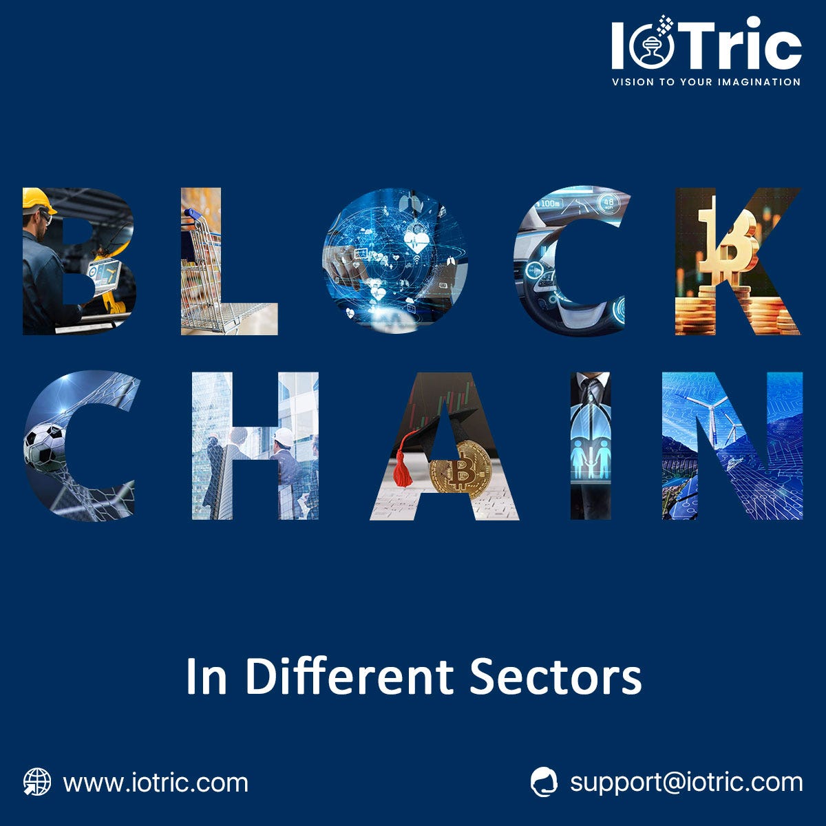 Blockchain Technology in Different Sectors | by IOTRIC | Medium