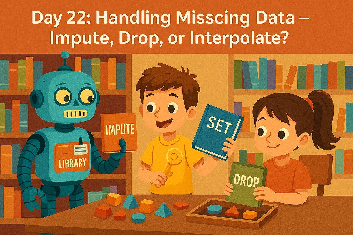Day 22: Handling Missing Data — Impute, Drop, or Interpolate? | by ...