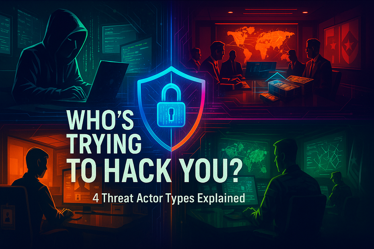 Who’s Trying to Hack You? Understanding Cybersecurity Threat Actors ...