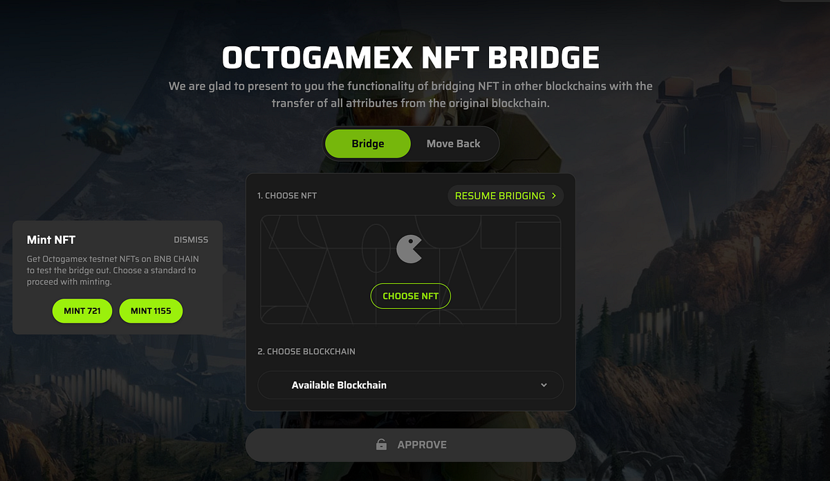The uniqueness of the NFT bridge from Octogamex | by Taradaia | Medium