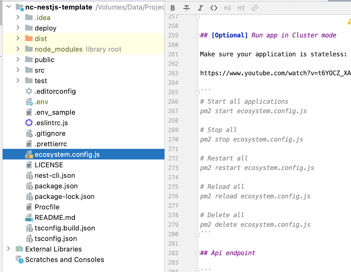 Node App with PM2 Cluster. Create ecosystem.config.js at root | by Nhan Cao | Medium