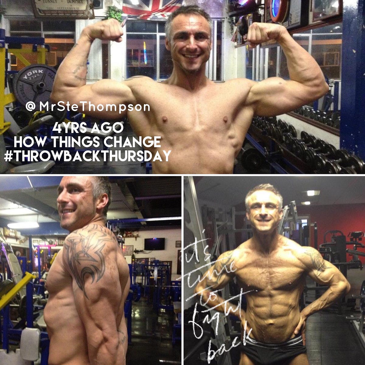 A real Throwback Thursday. Around this time 4yrs ago I was half… | by ...