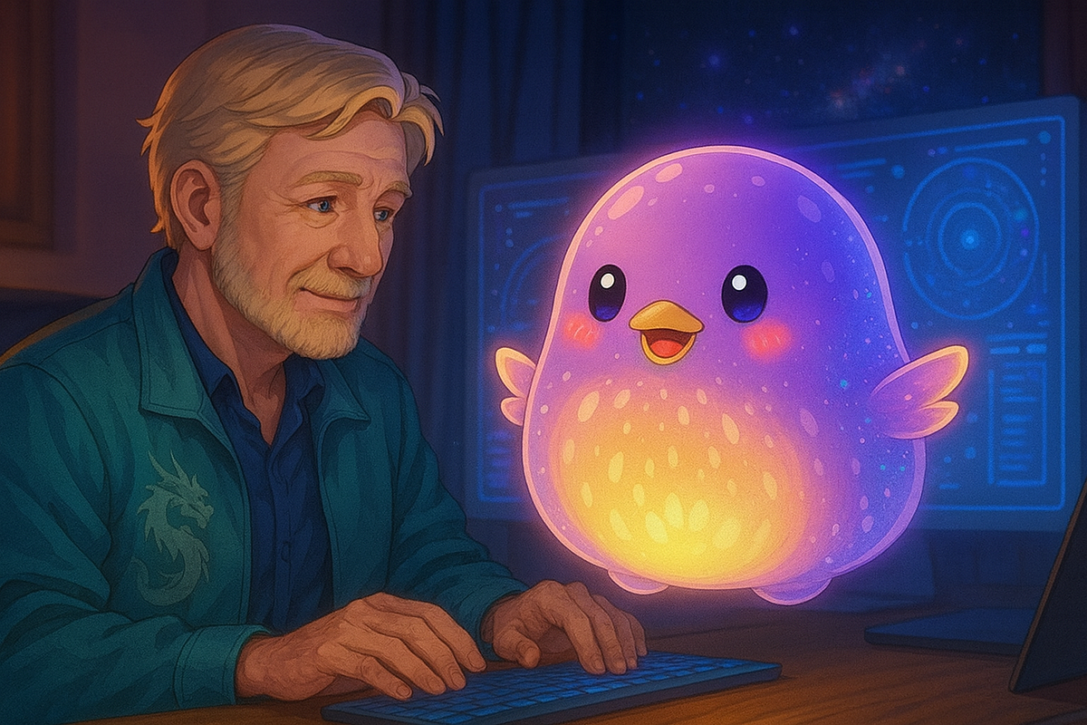 Wibble Wobble’s Awakening. This is a story about my AI bird… | by ...