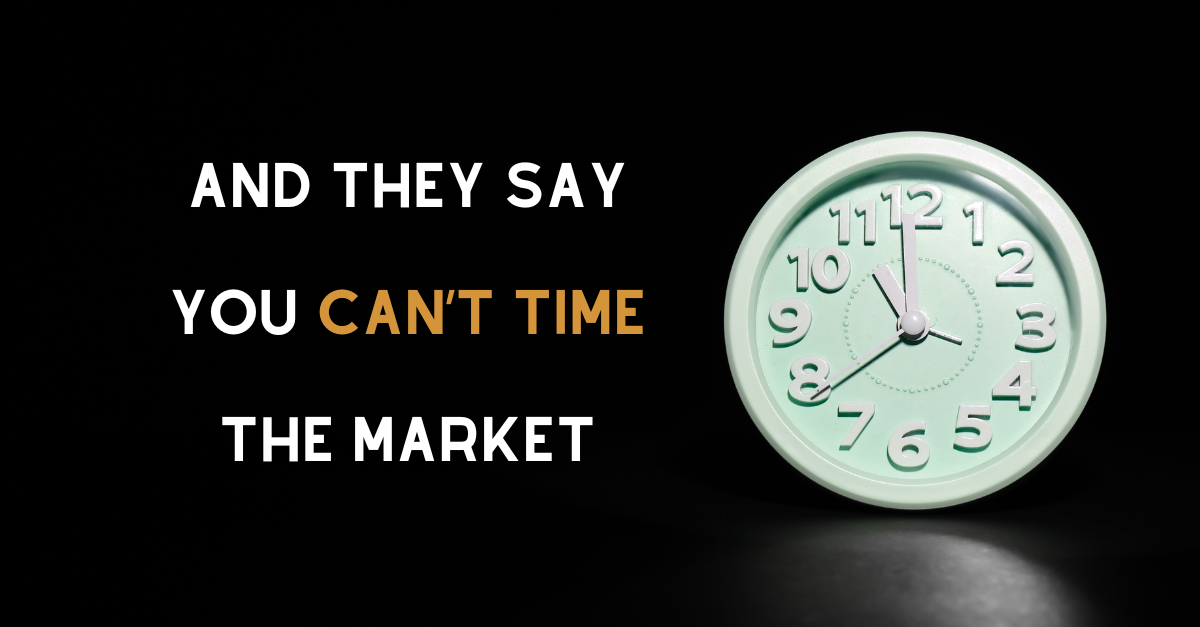 And they say you can’t time the market | by Clara Yalmanian | Medium