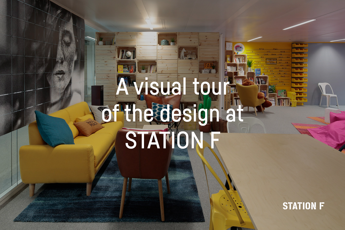 A visual tour of the design at STATION F | by Roxanne Varza | STATION F ...