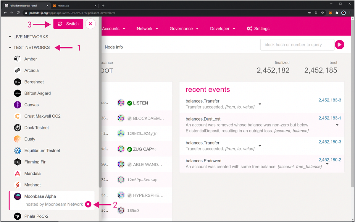 การอัพเดท Polkadot Js Apps. การปล่อย v3 เวอร์ชั่นอัพเดทสำหรับ… | by Ung ...